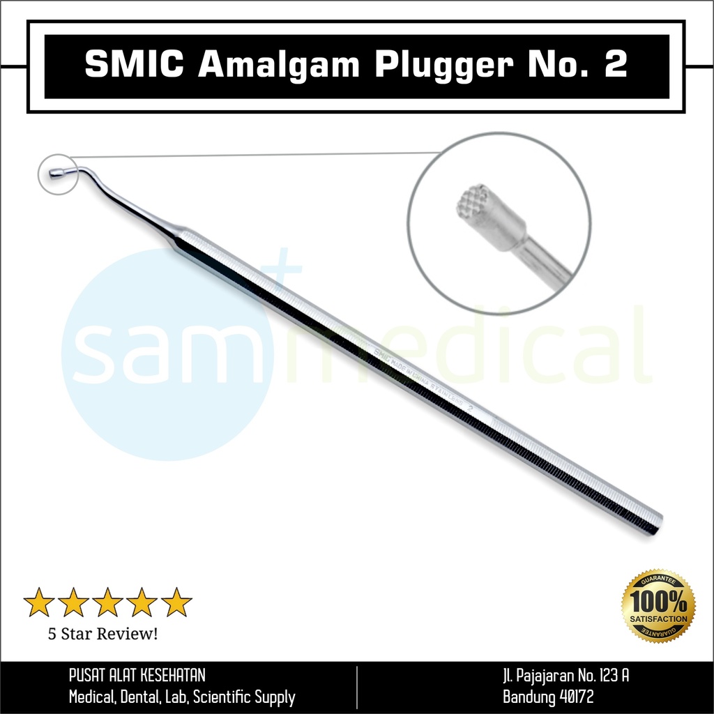 RRC SMIC Amalgam Plugger No 2 | sam medical