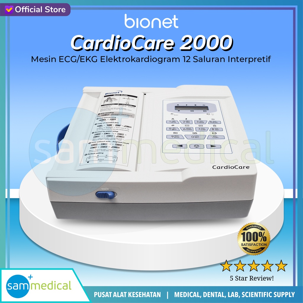 Bionet Ecg 12 Channel - Cardio Care 2000 | sam medical