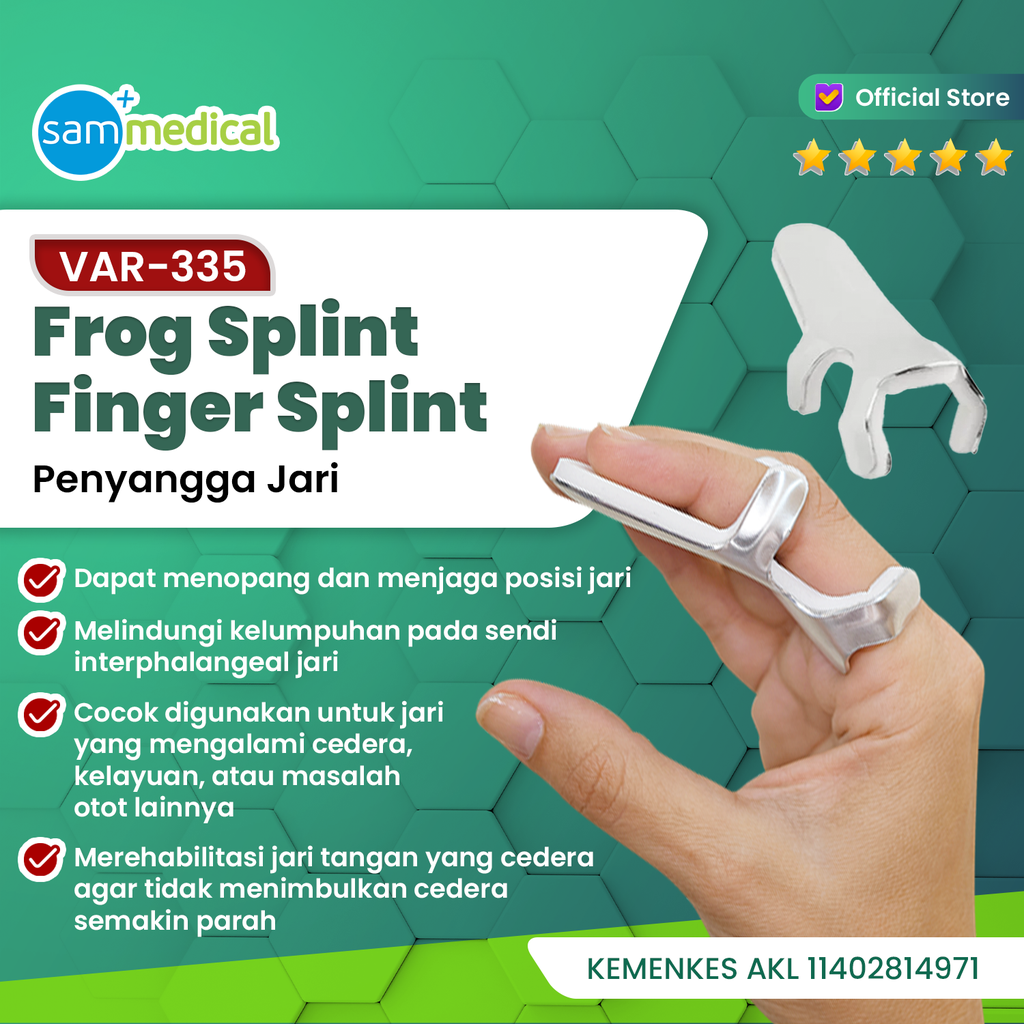 Variteks Frog Splint No 2 - M VAR 335 | sam medical