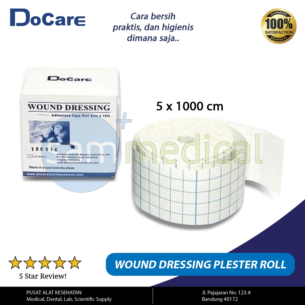 DoCare Wound Dressing ATR 5x10m | sam medical