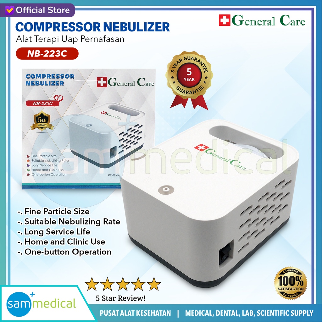 General Care Nebulizer Compressor 223C | sam medical