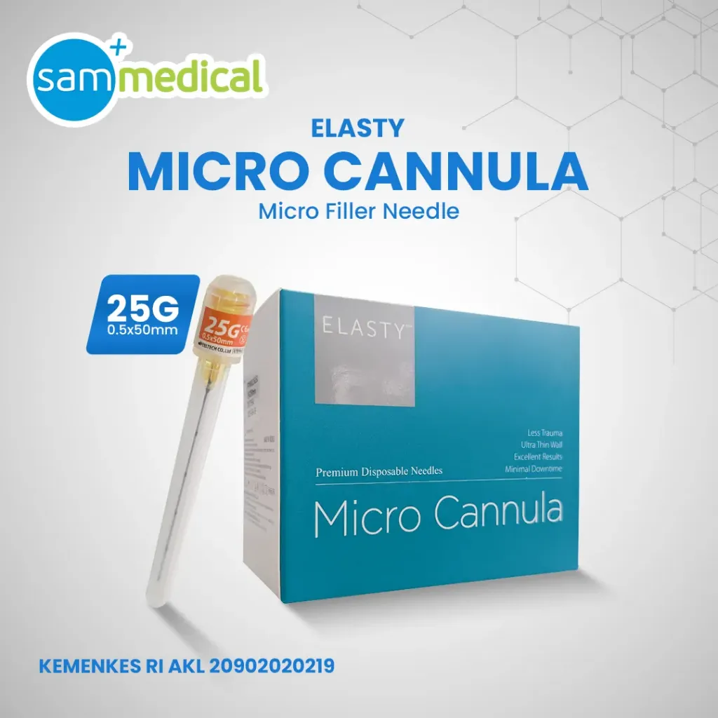 Elasty Micro Canula / Micro Filler Needle 25G Length 50mm | sam medical
